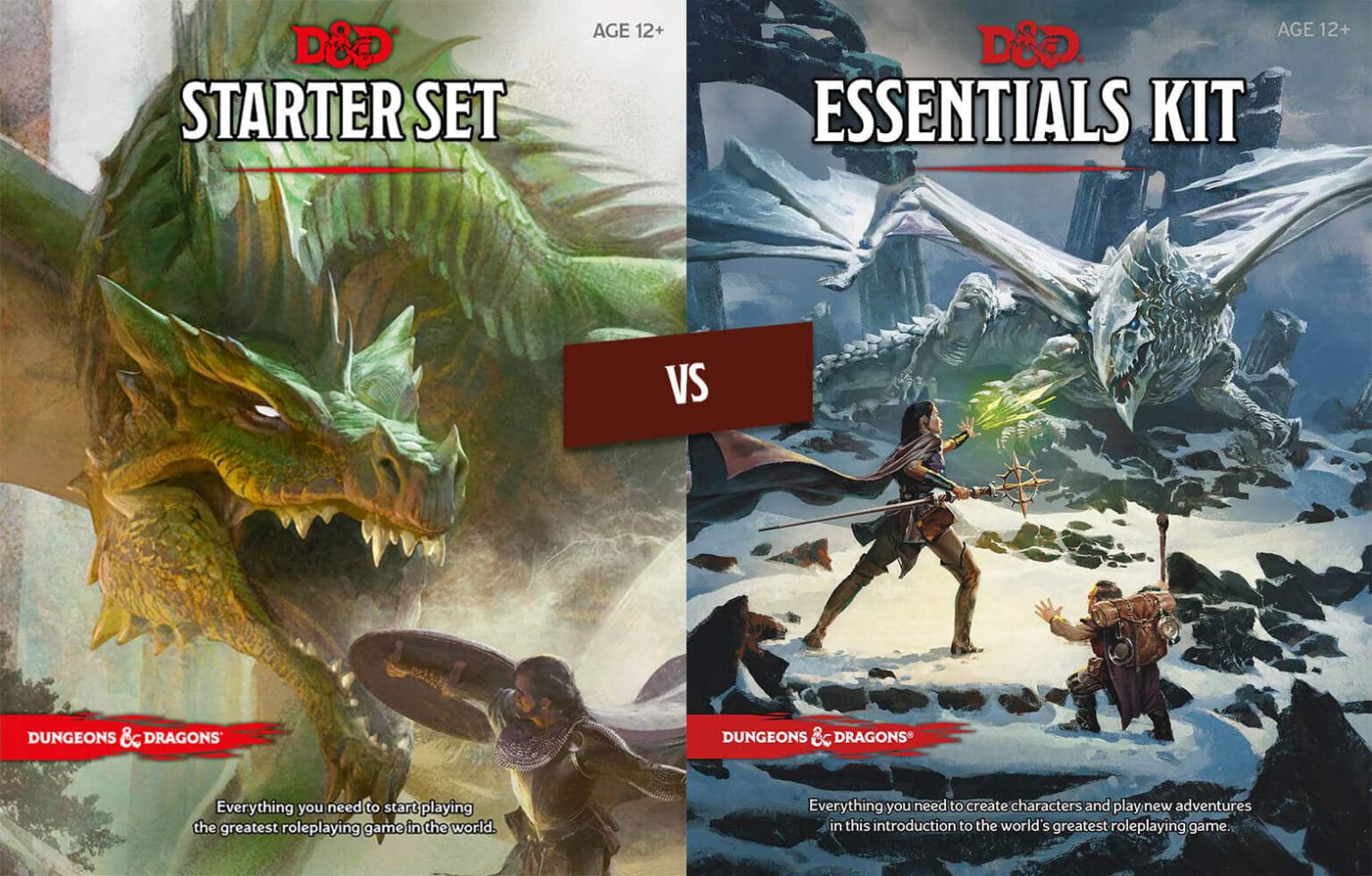 D&D Starter Set vs. Essentials Kit | Arcane Eye