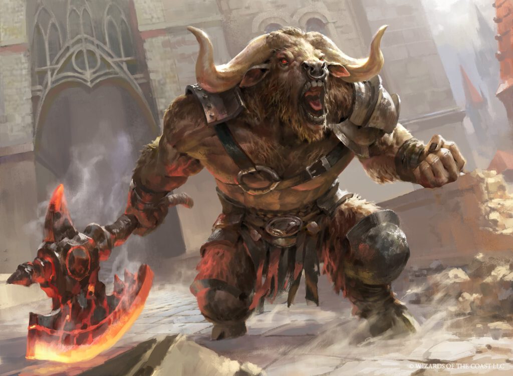 Minotaur 5e | Race Guides for Dungeons & Dragons 5th Edition | Arcane Eye